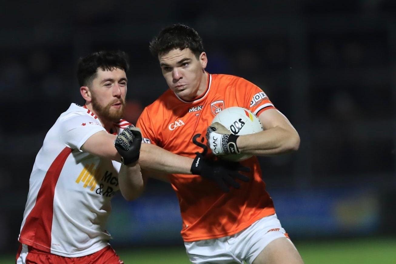 Armagh fall to Tyrone by two points in Dr McKenna Cup opener