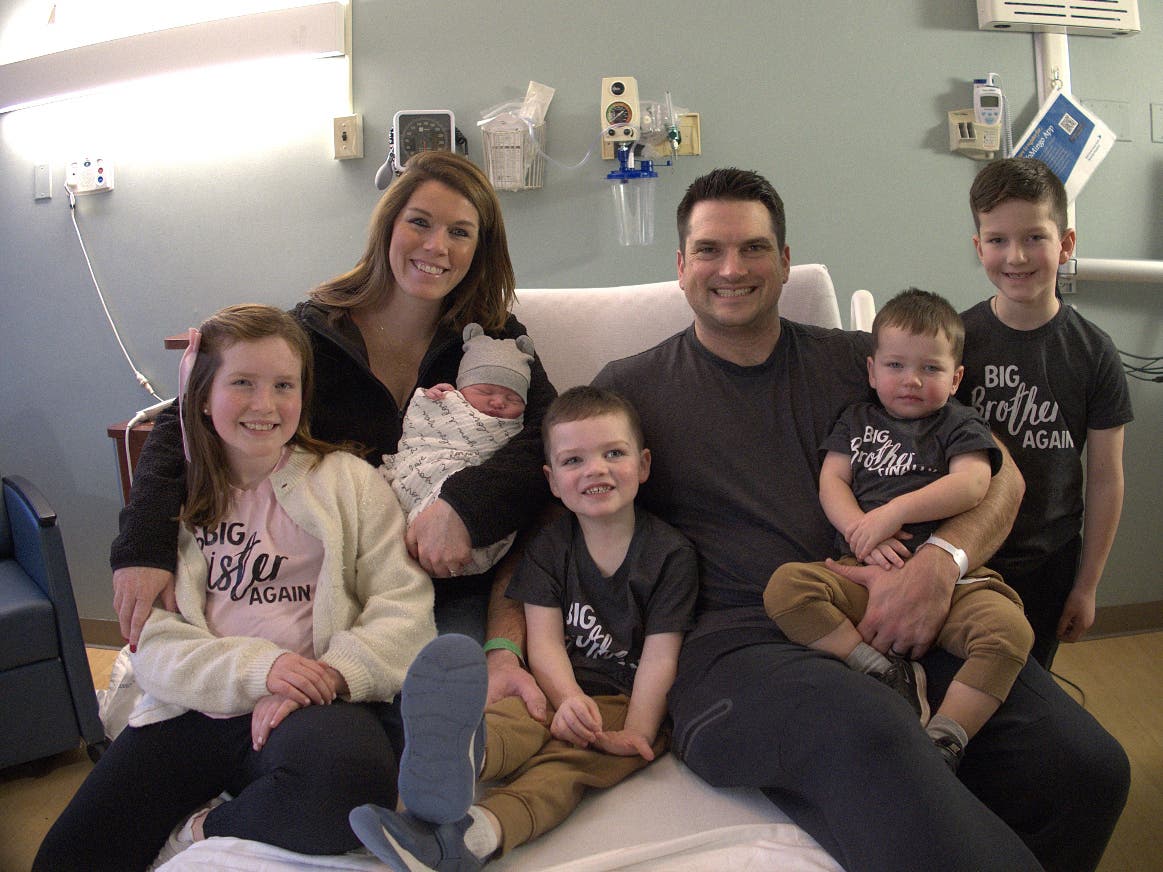 Baby Carter is Beverly Hospital's first 2026 newborn