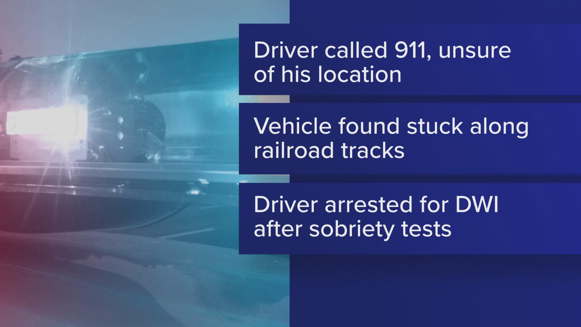 Dunkirk man arrested for DWI after 911 call