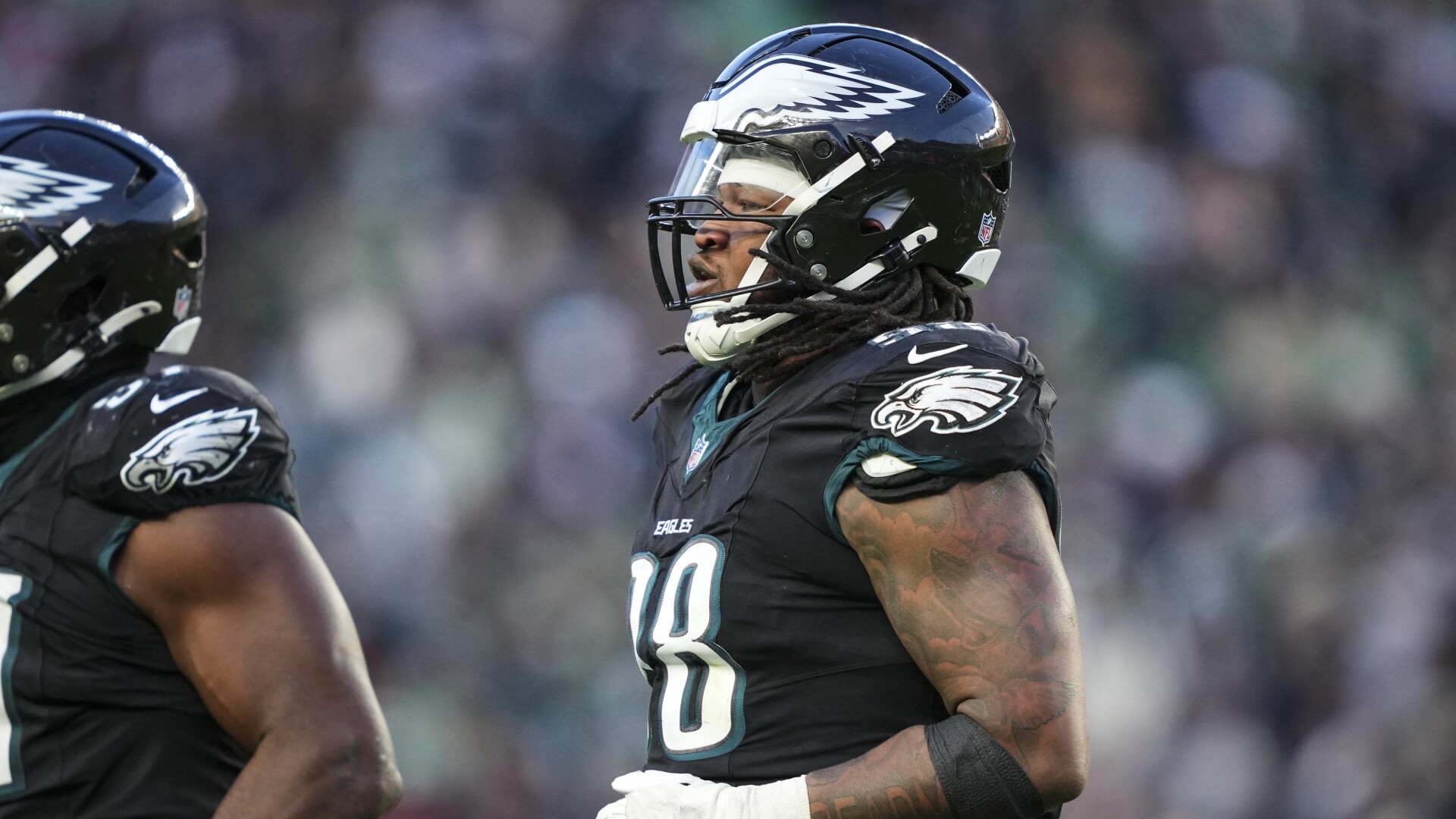 Eagles rule out DT Jalen Carter, LB Nakobe Dean, TE Dallas Goedert