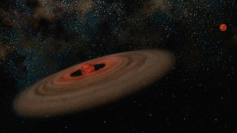Astronomers reveal the largest eccentric planet-forming disk ever seen