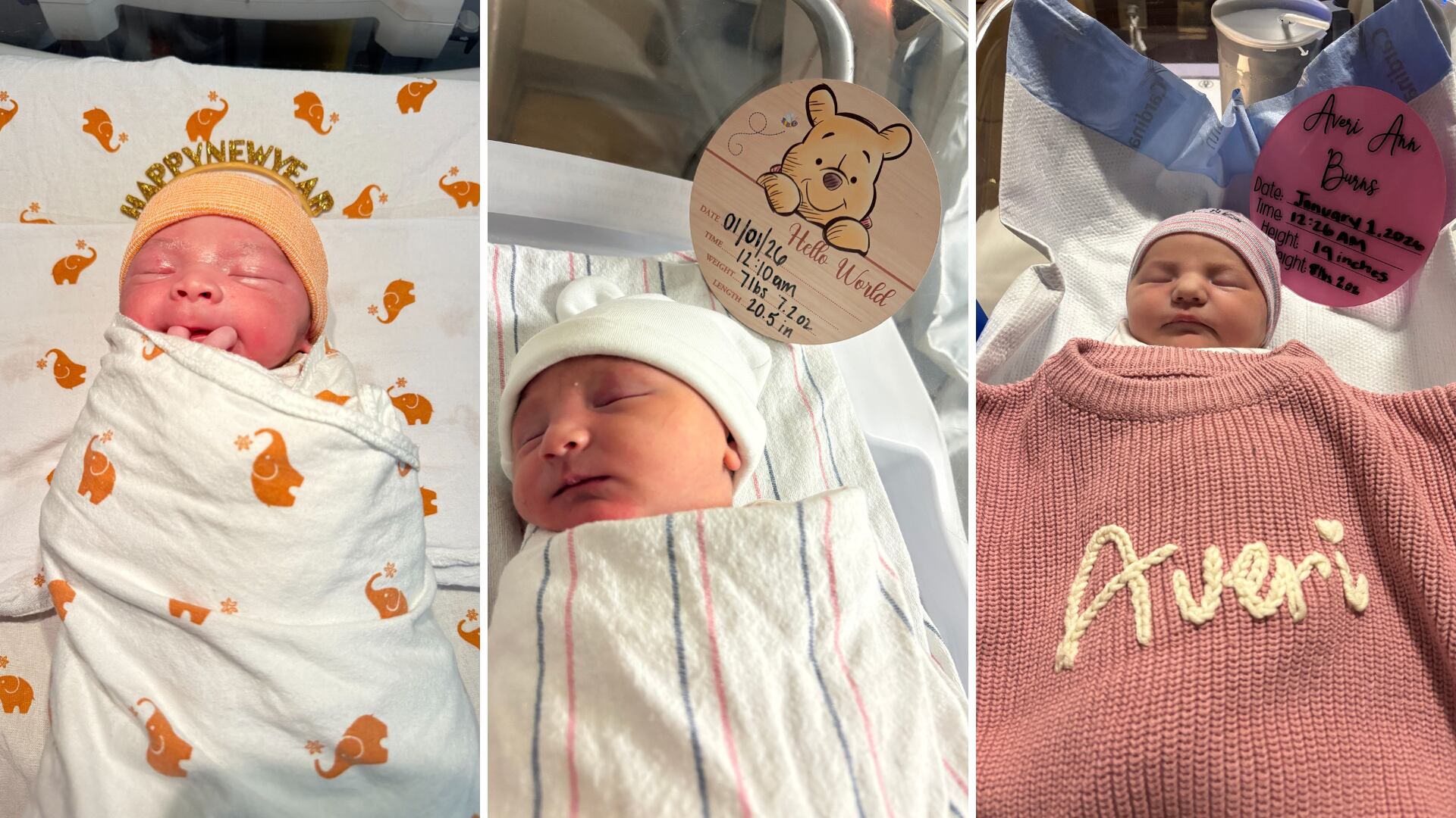 Phoenix-area families welcome first babies of 2026 at Valley hospitals