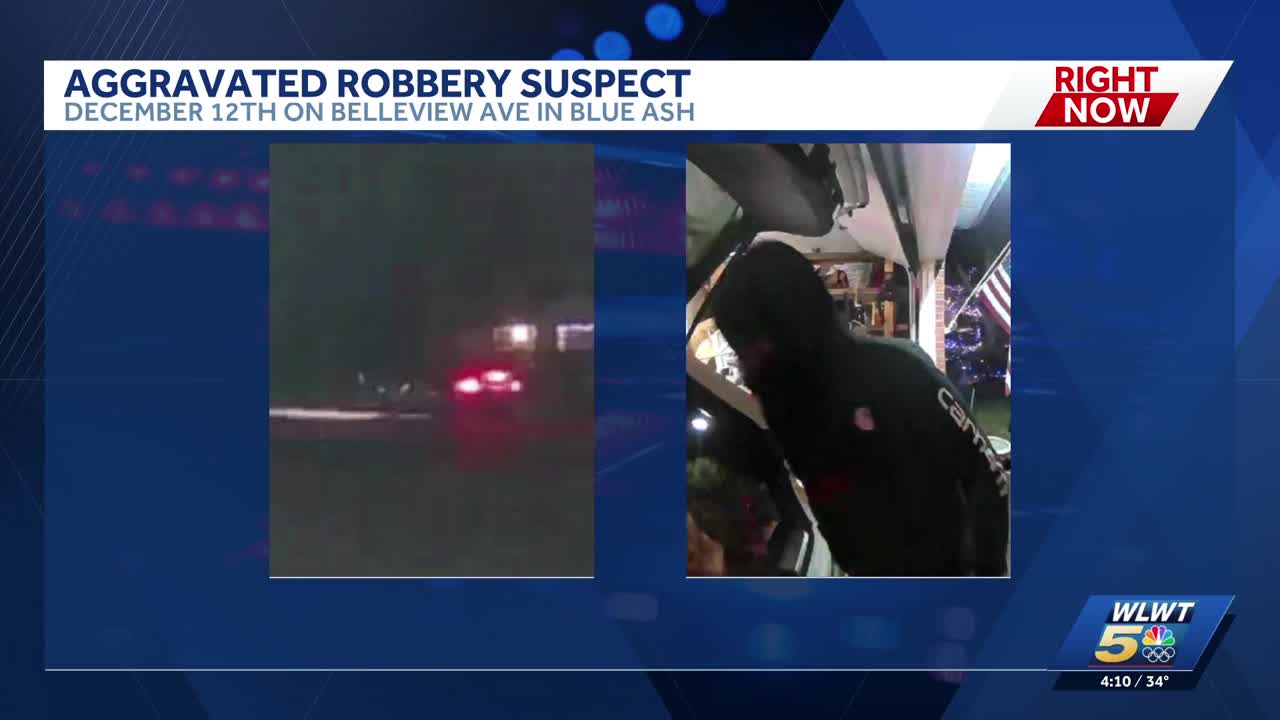 Blue Ash police release photos seeking suspect in armed carjacking