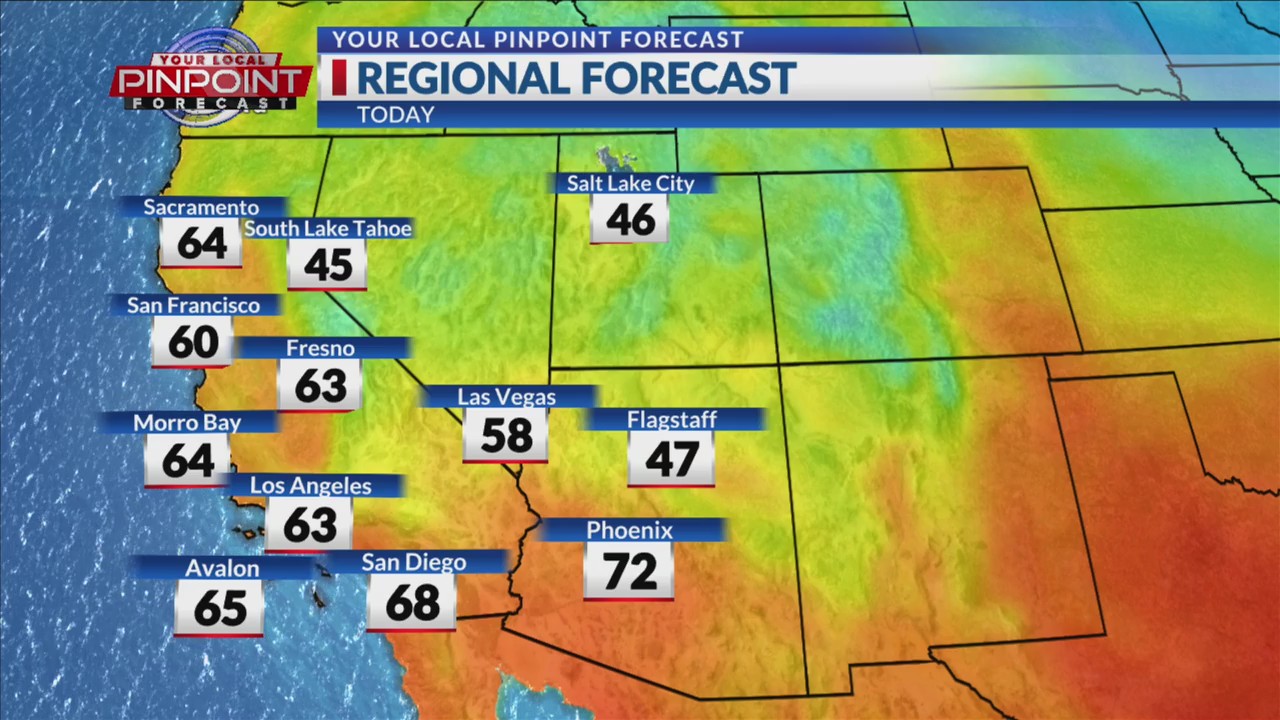 Pinpoint weather forecast: Jan. 2, 2026