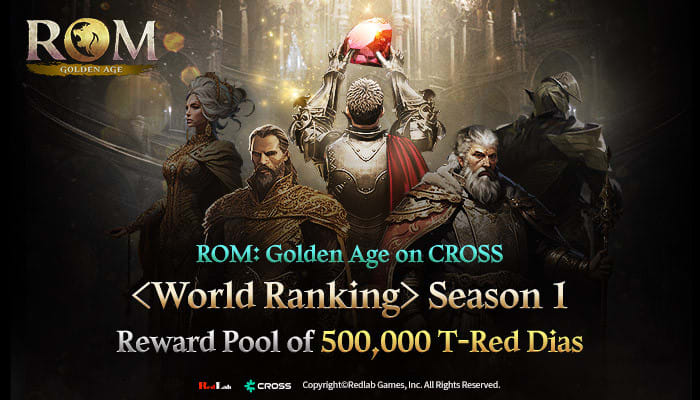 NEXUS and RedLab Games launch ROM: Golden Age on CROSS World Ranking ...