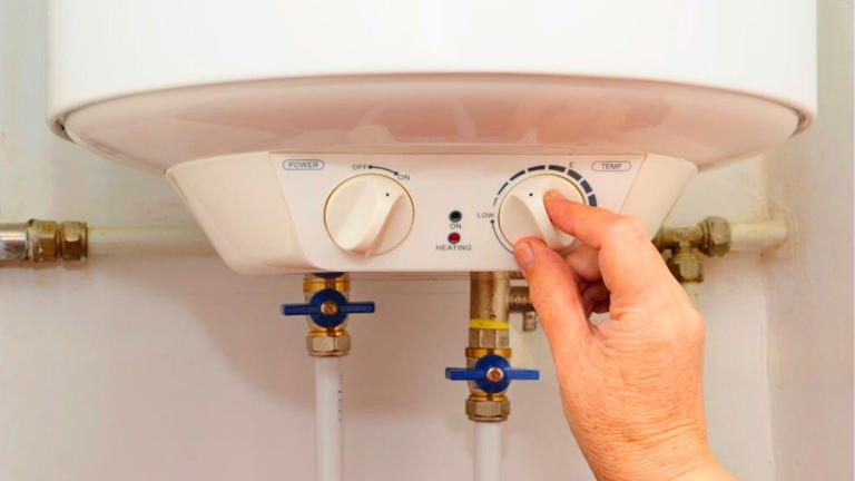 The water heater warning sign that shows up right before it quits