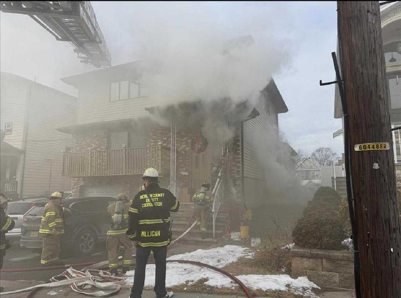 Basement fire triggers second alarm at East Rutherford home