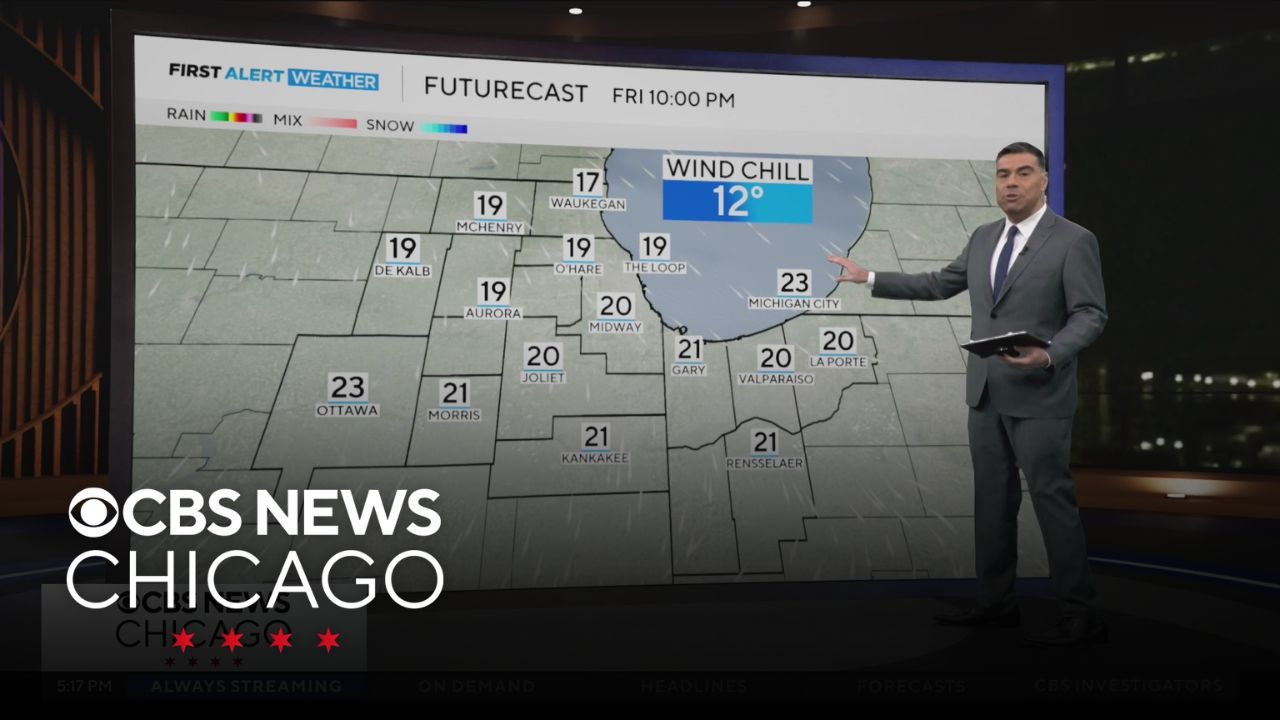 Chicago weather: Cloudy and cold Friday night