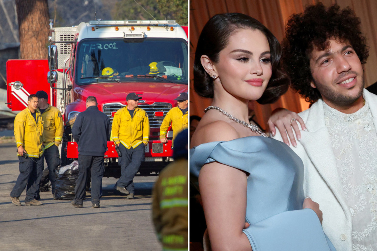 Selena Gomez and Benny Blanco lend a hand to first responders amid Los ...