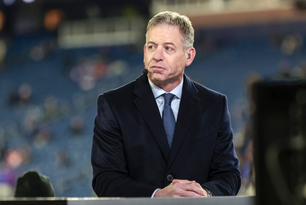 Flirted with it: Troy Aikman questions why people are interested in NFL ...