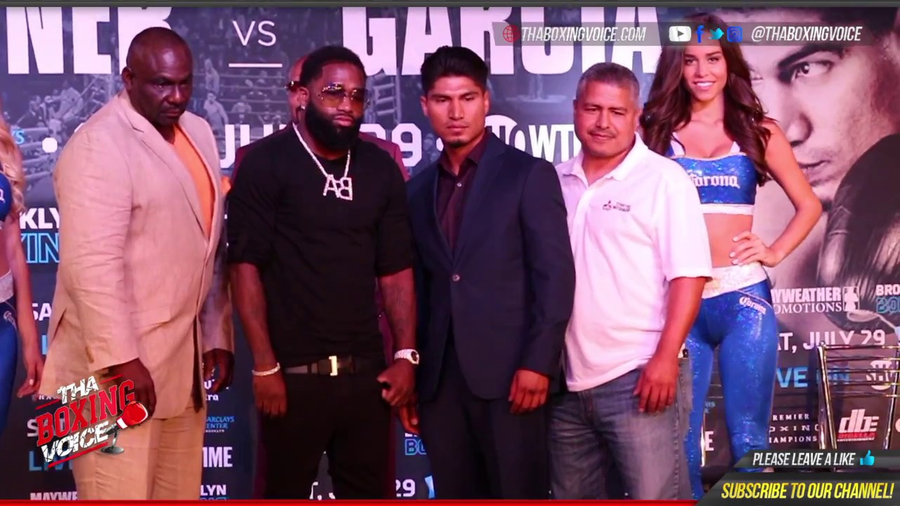 Adrien Broner vs. Mikey Garcia face-off