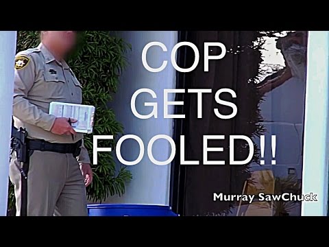 Prank sends angry cop into total disbelief