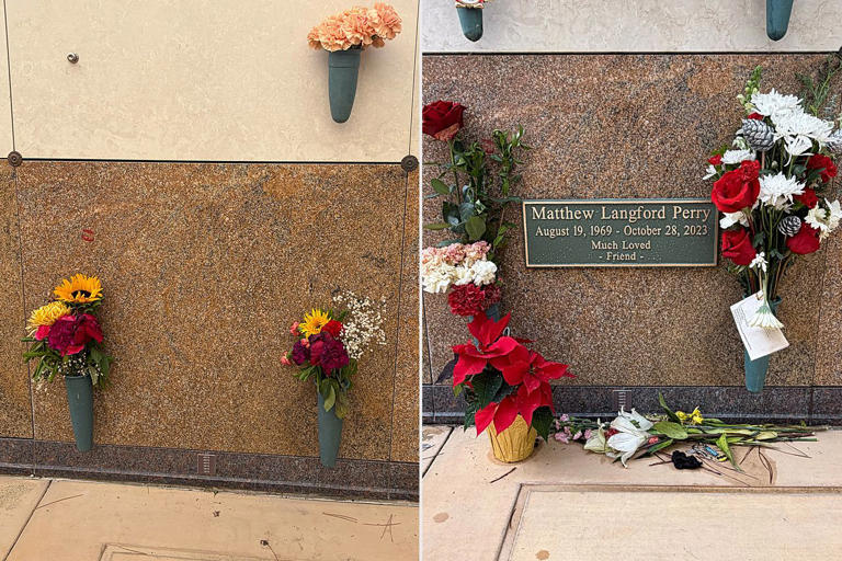 Matthew Perry's gravesite gets major 'Friends'-related update more than ...