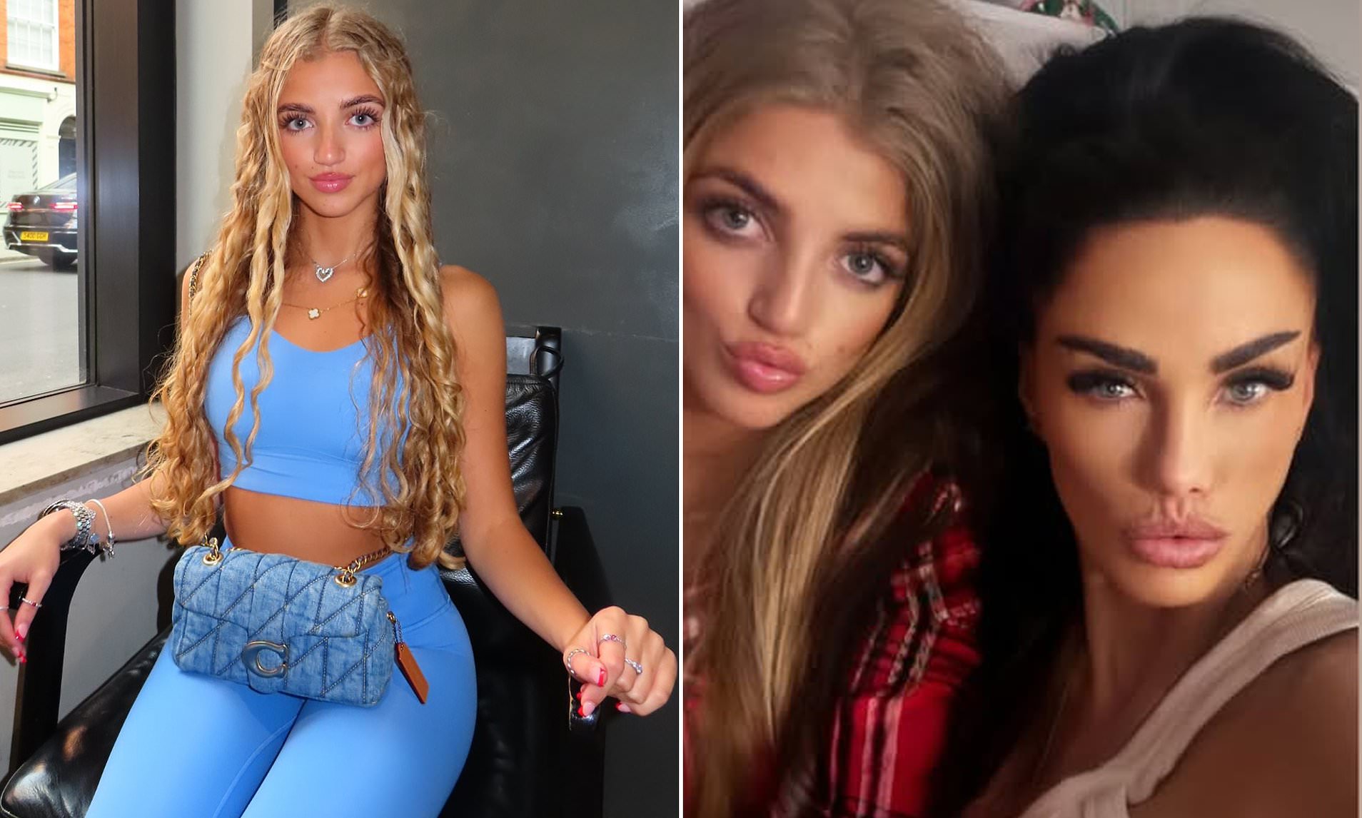 Katie Price films scenes for Princess Andre's reality show after being ...