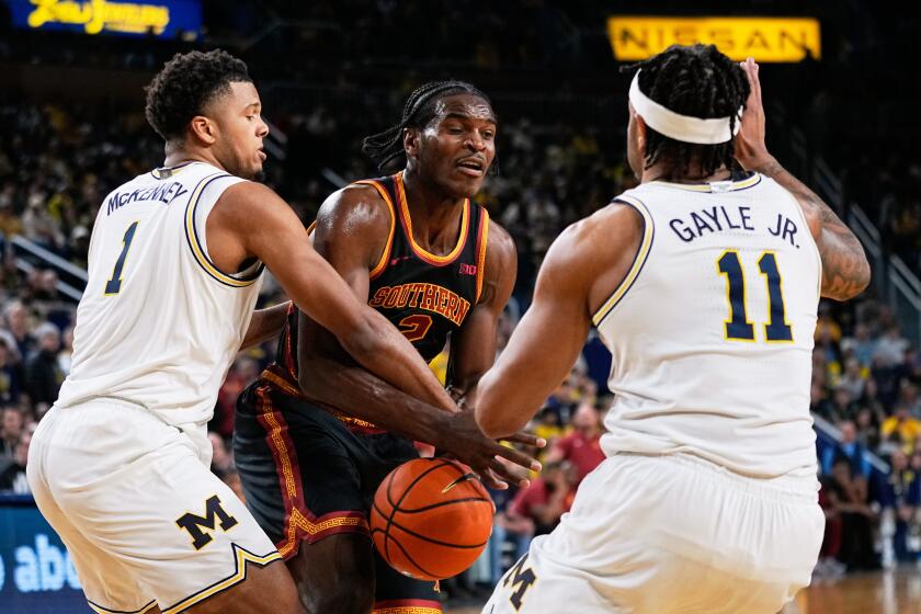 No. 24 USC can't keep pace with Morez Johnson Jr. and No. 2 Michigan in ...