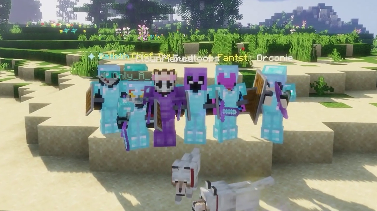 Grouping to control nations in Minecraft