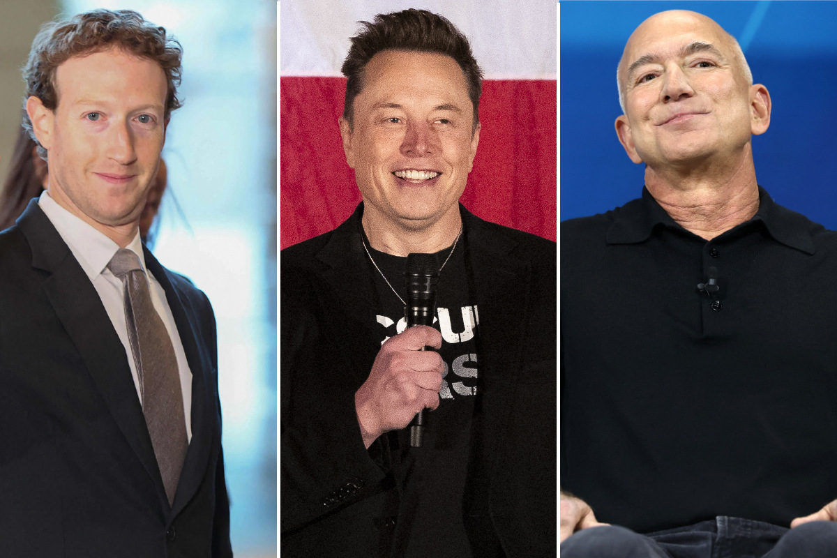Musk, Bezos, and Zuckerberg set for prominent roles at Trump inauguration