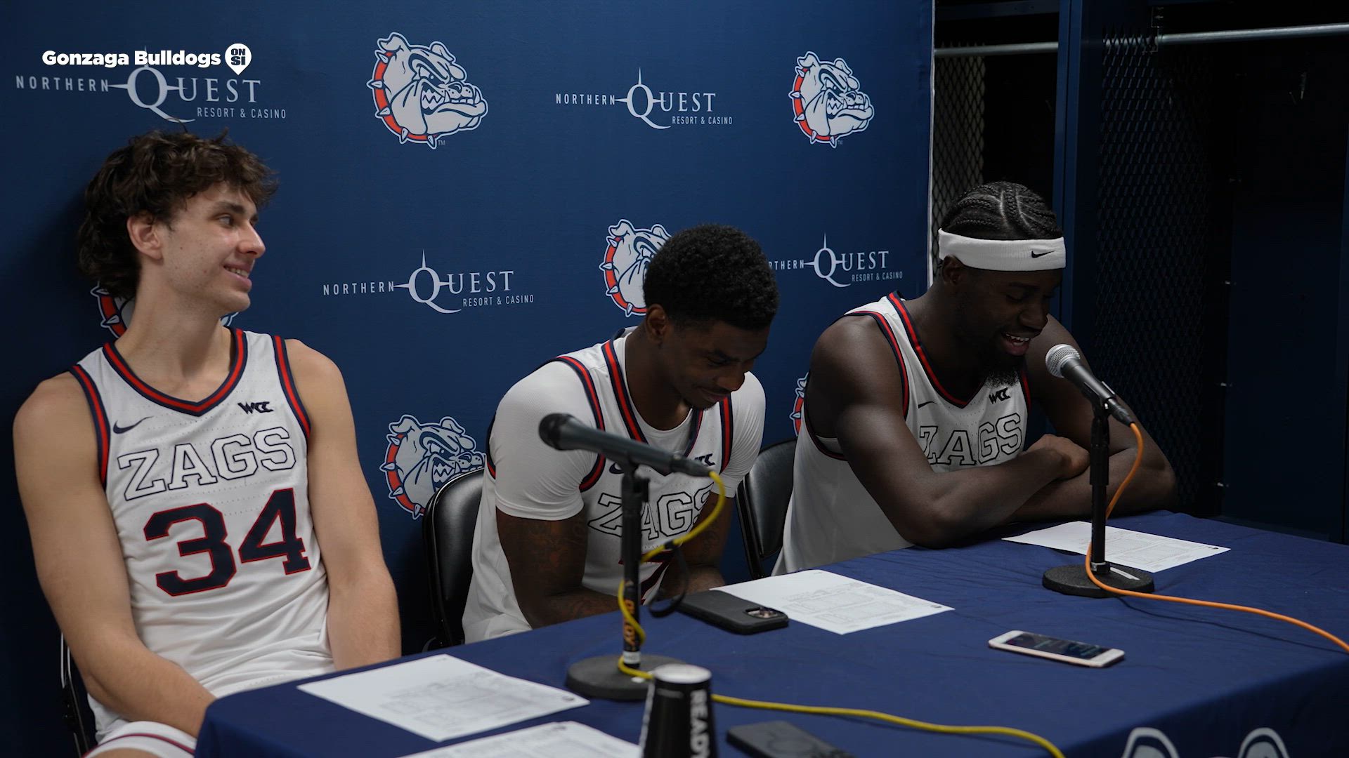 Gonzaga players on Tyon's play down the stretch and playing against ...