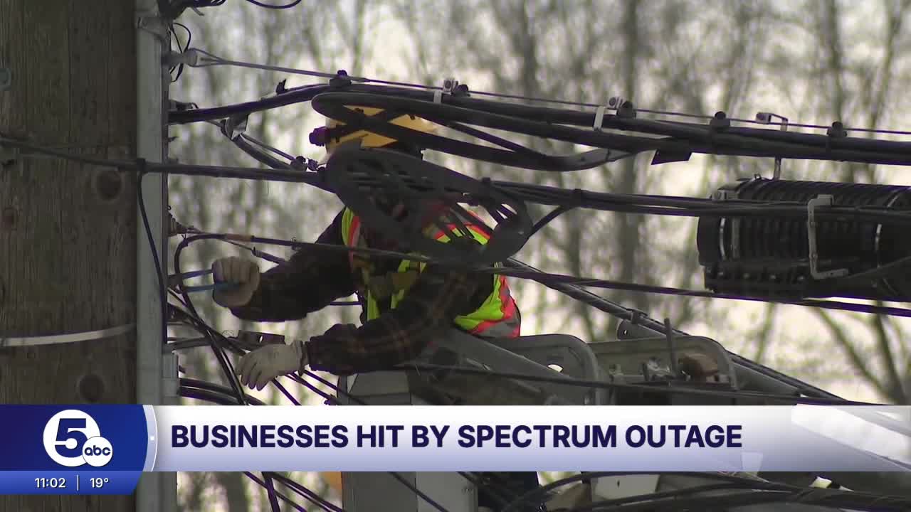 Spectrum customers in CLE experience outages after plow truck hits ...