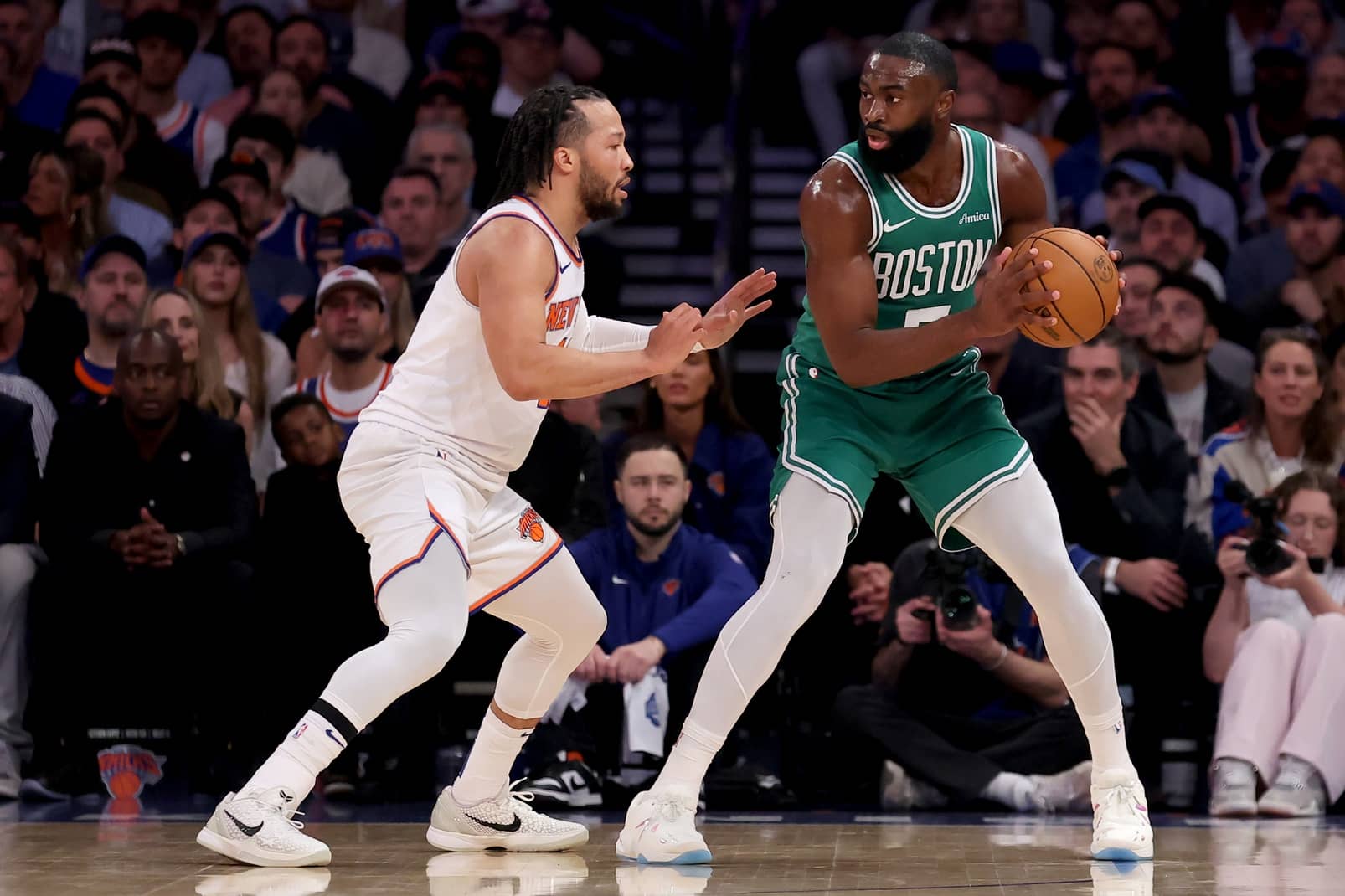 Jaylen Brown upset about losing out on award to Jalen Brunson