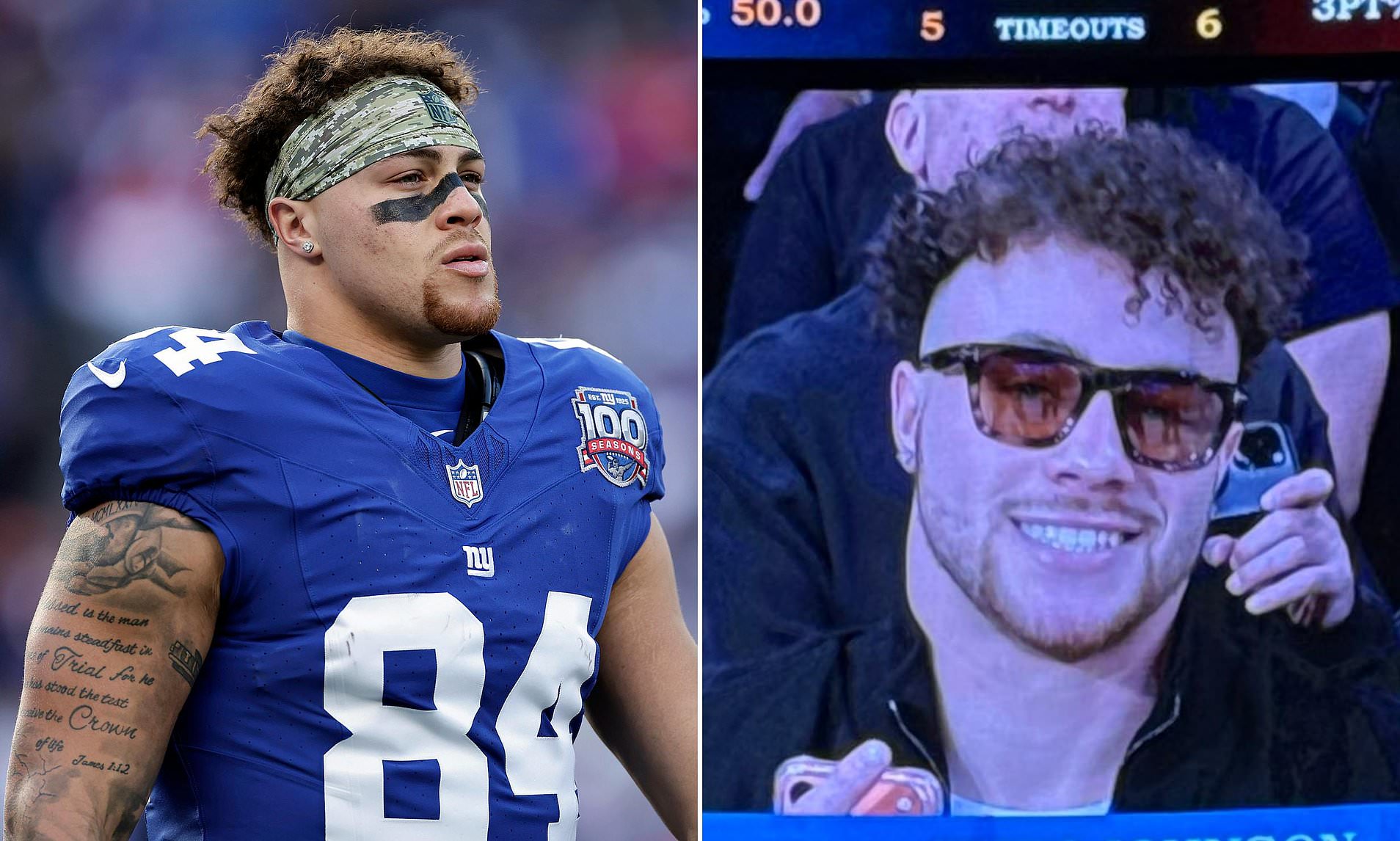 Giants star supposedly suffering with an 'illness' enrages fans as he's ...