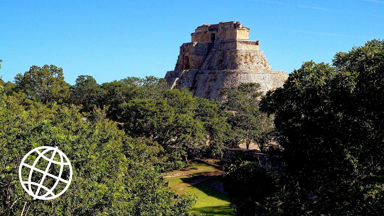 Uxmal Maya pyramid and ruins, Mexico [Amazing places 4K]