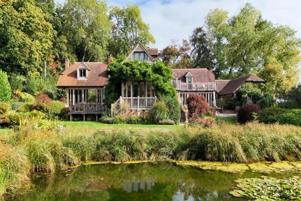 Lavish estate with 11 bedrooms, cinema and cabin goes on sale for over £5m