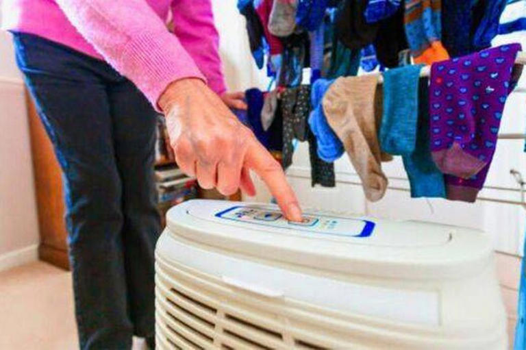 Effective alternative to drying clothes without using tumble dryers