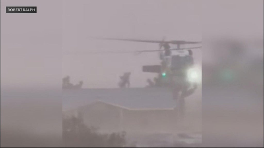 Los Angeles County firefighter recounts helicopter rescue in Phelan