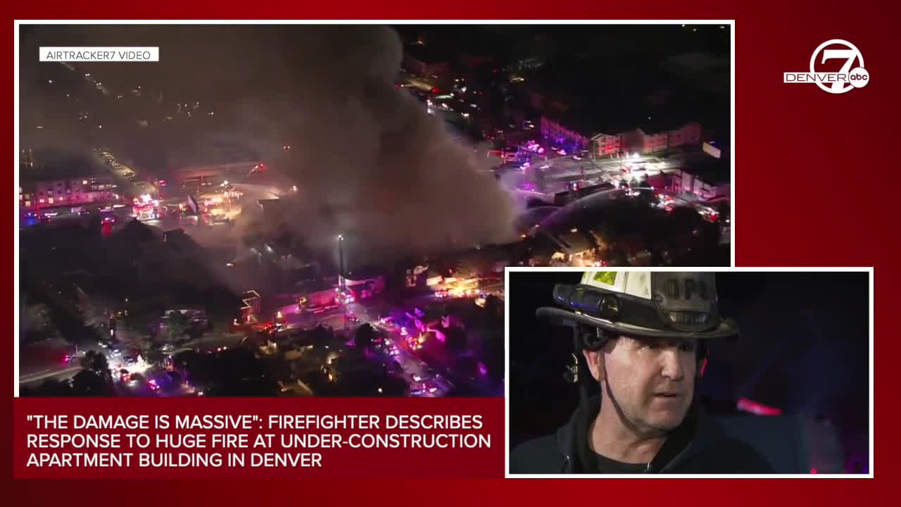 ‘The damage is massive’: Denver firefighter describes response to ...