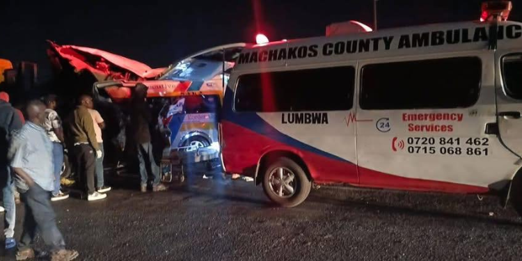 Several feared dead in Tahmeed bus, shuttle crash along Mombasa Road
