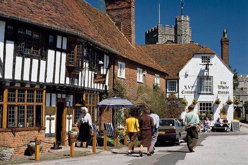 The beautiful Kent village that's 'trapped in time' named among Britain ...