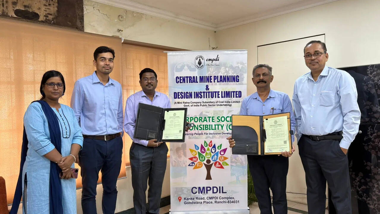 Times Employ India Foundation, CMPDIL sign MoU to combat anaemia and ...