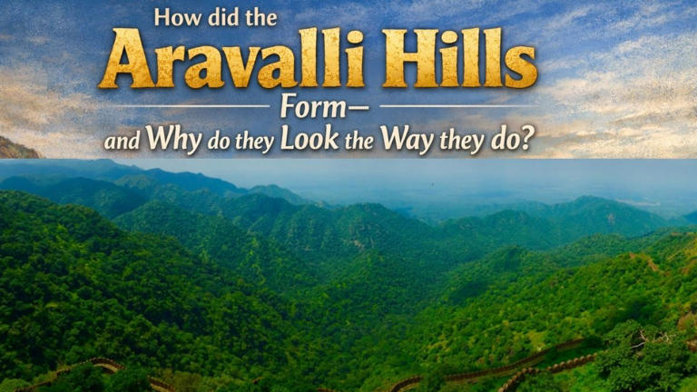 How Did the Aravalli Hills Form and Why Do They Look the Way They Do?