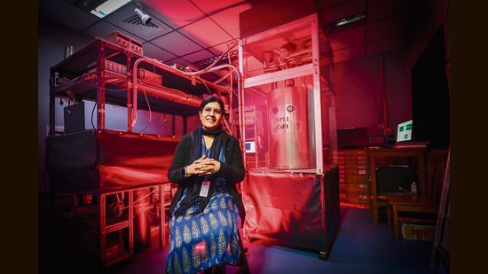 Look ma, no hands: Rachel Lopez pays a visit to India’s atomic clocks