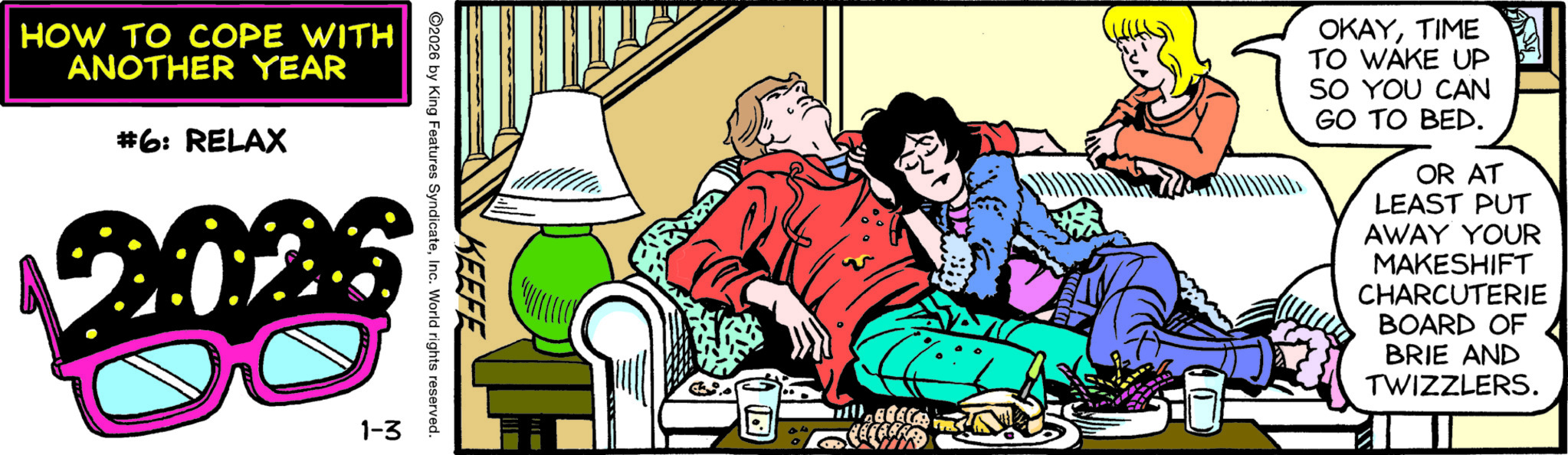 Sally Forth by Francesco Marciuliano; drawn by Jim Keefe