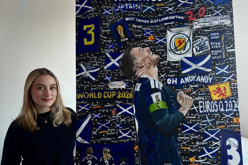 Scotland World Cup request from Andy Robertson's wife leaves artist ...