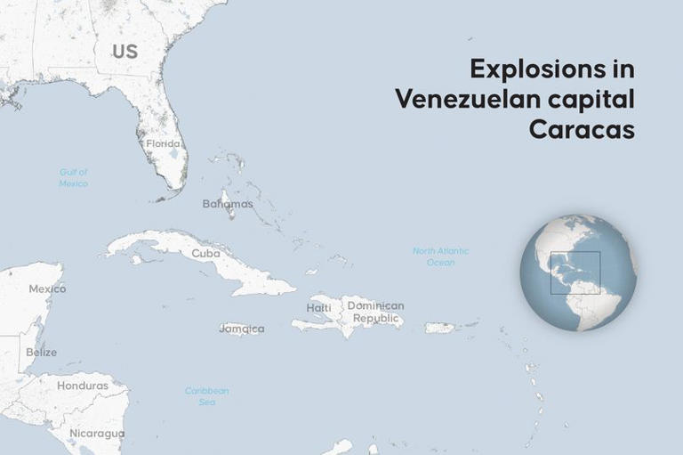 Trump says US has 'captured' Venezuela leader after air strikes