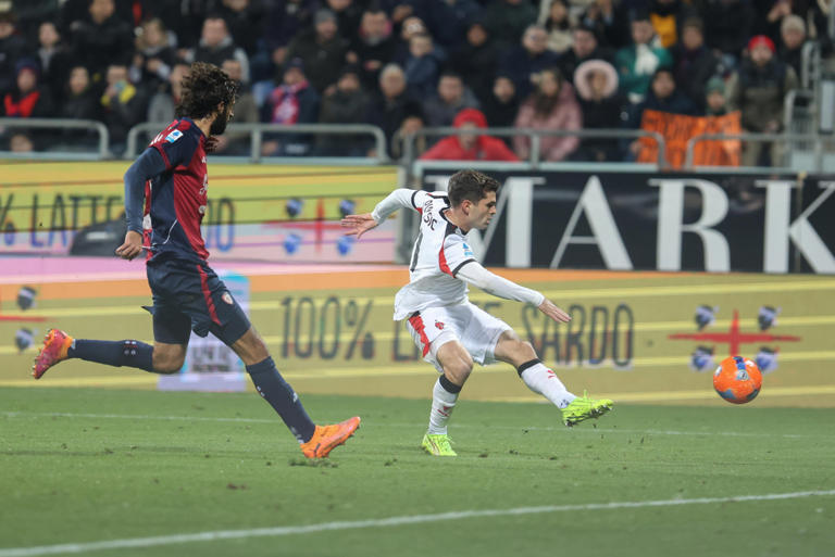 Calcio: Cagliari sconfitto dal Milan, ma preoccupano di più gli infortuni