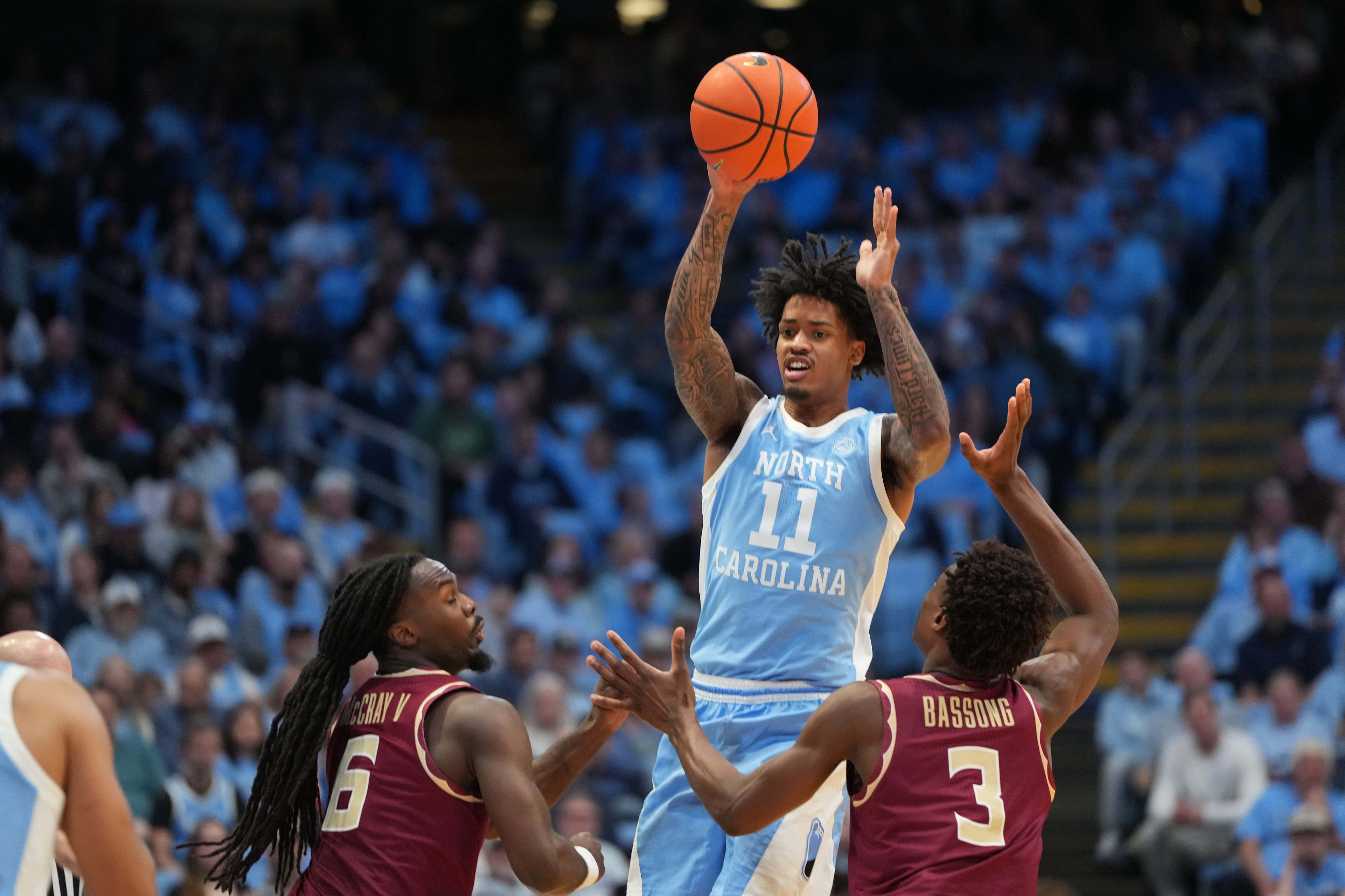 What channel is UNC basketball vs SMU on today? Time, TV schedule