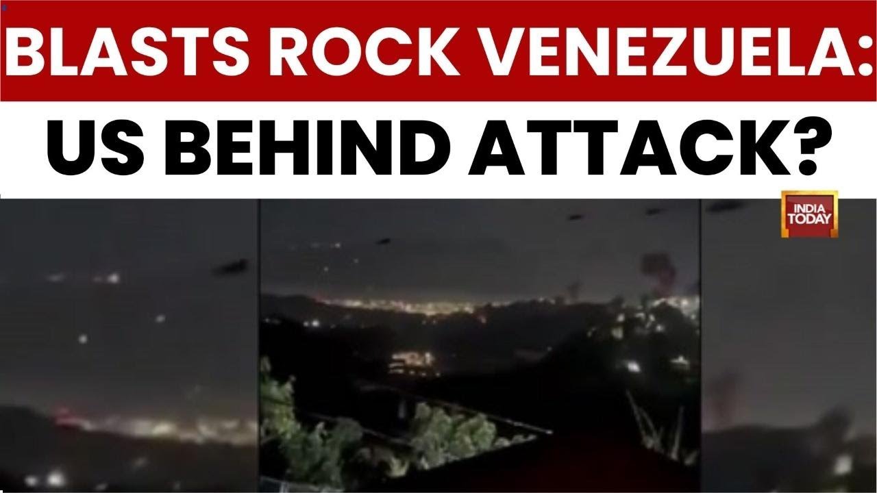 Reports: Multiple blasts rock Venezuelan capital Caracas; US ...