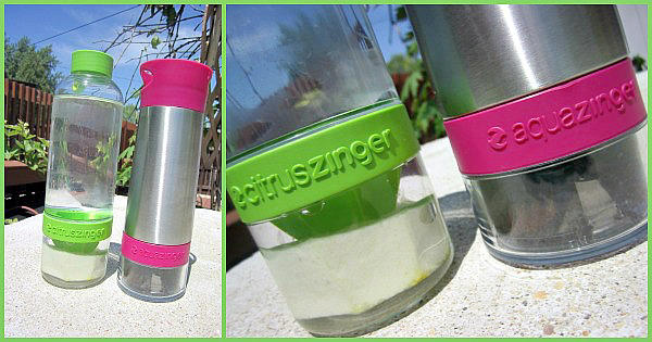 Drink more water by adding some zing to it