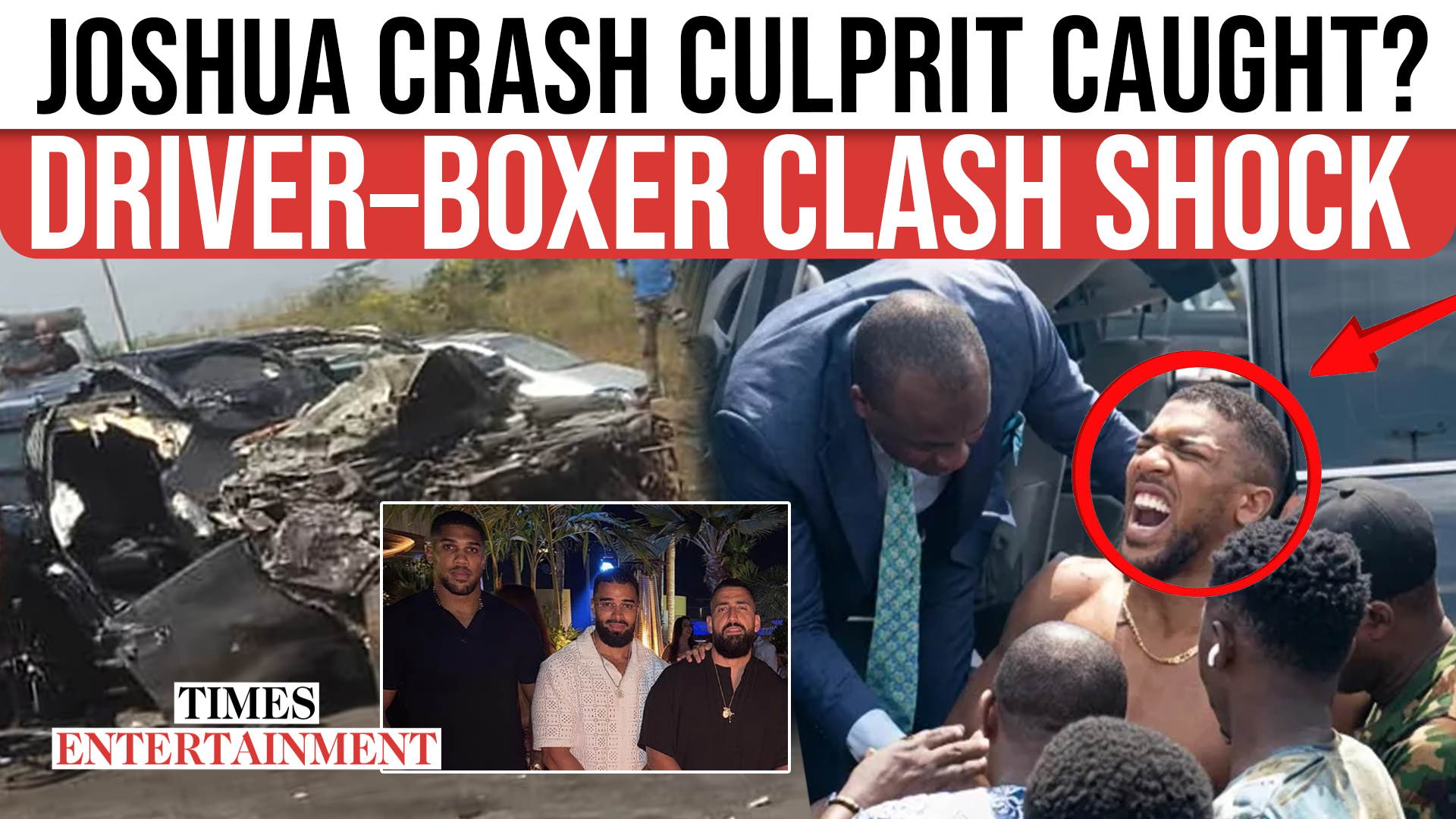 Anthony Joshua’s driver charged after fatal crash kills two team members