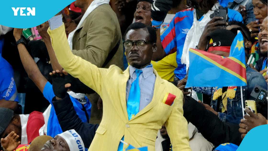 Video shows viral DR Congo fan at AFCON spotted partying with Moroccan ...
