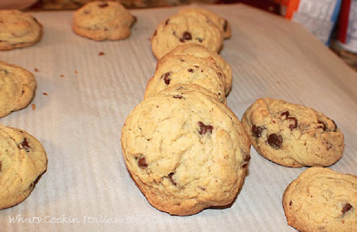 Coconut chocolate chip cookies