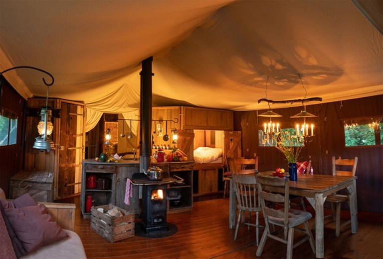 Discover the UK's first off-grid glamping retreat