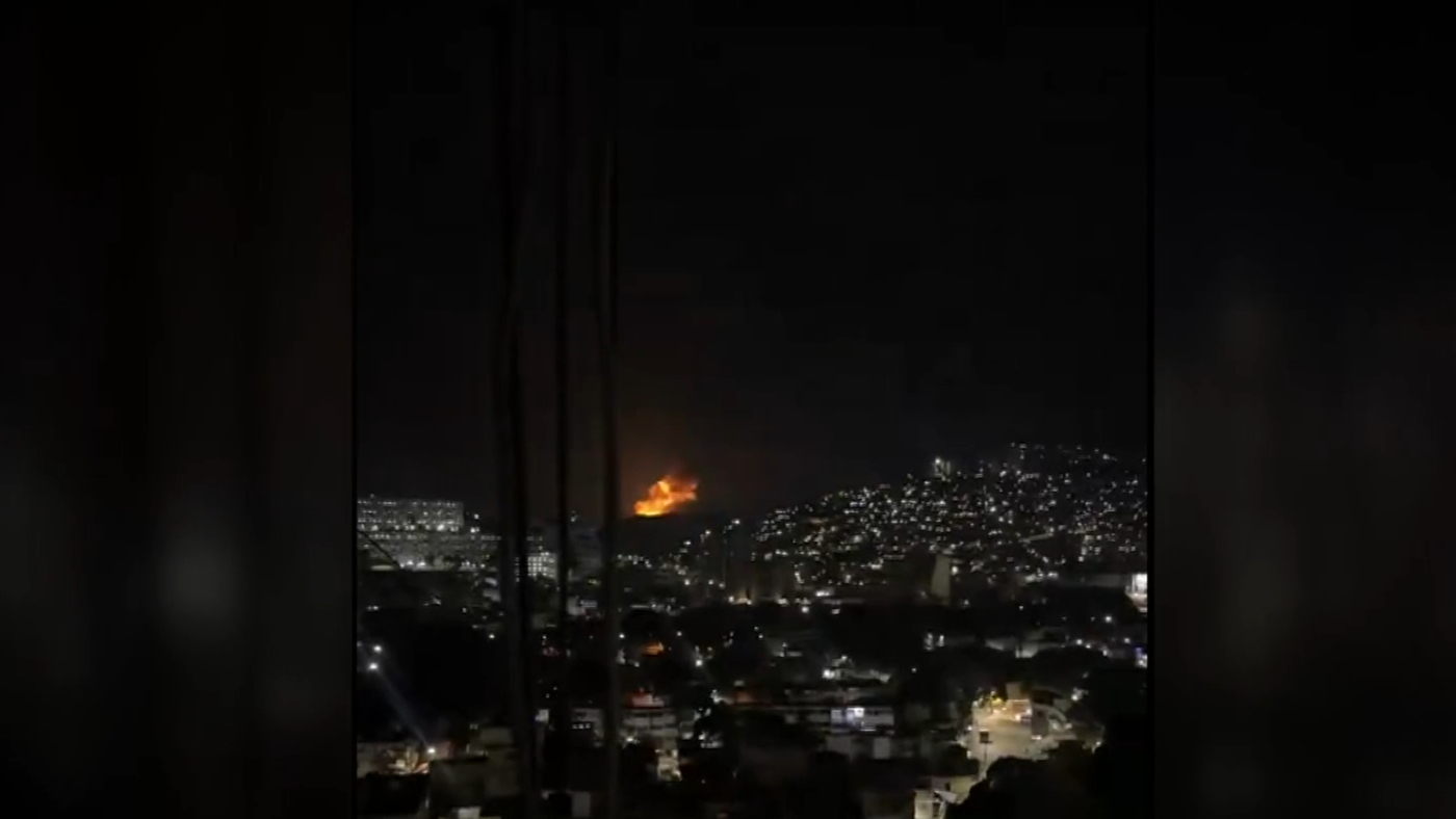 Multiple explosions in Venezuelan capital Caracas