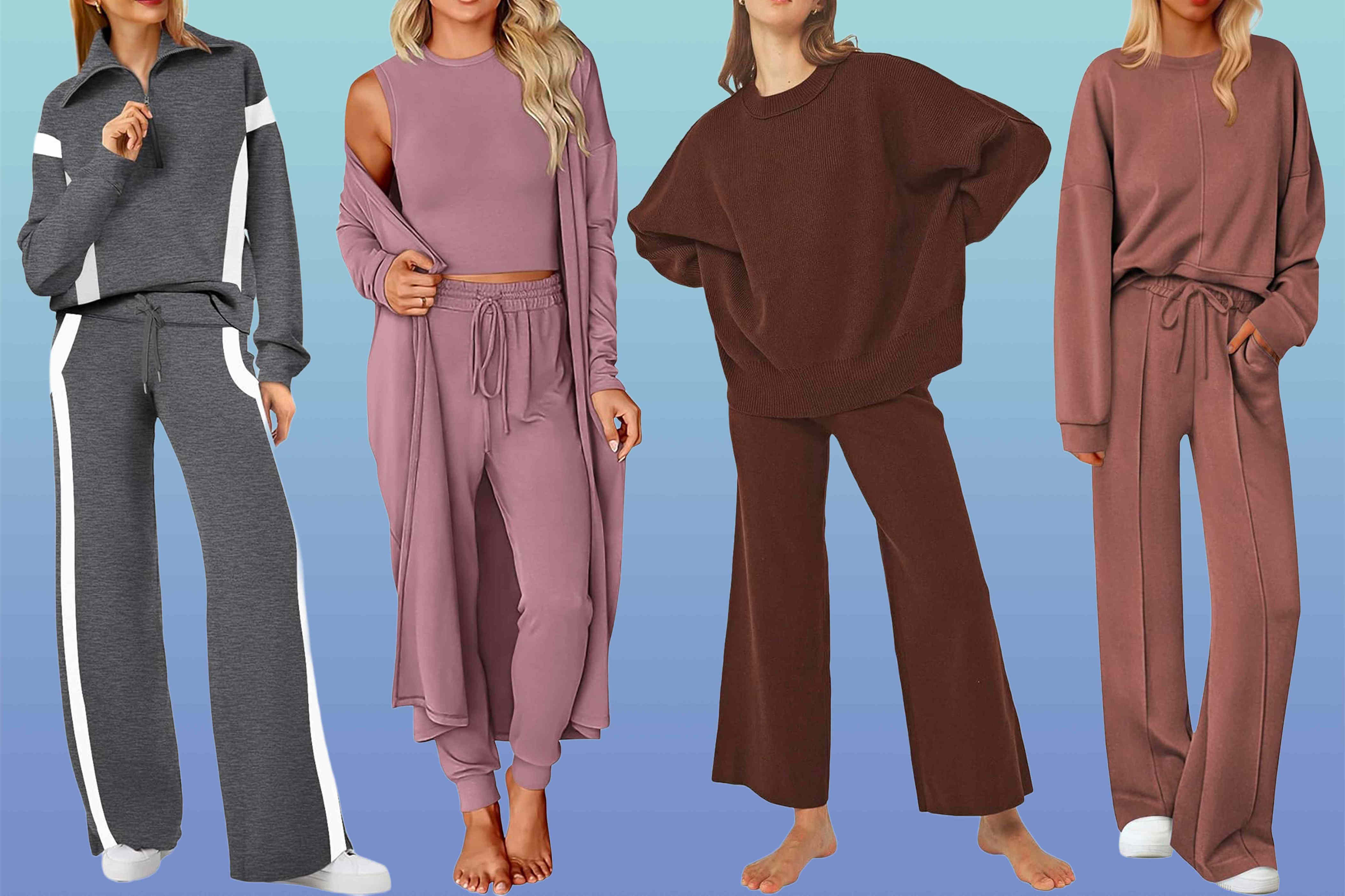 I’m a travel writer, and these cozy matching sets are my winter flight ...