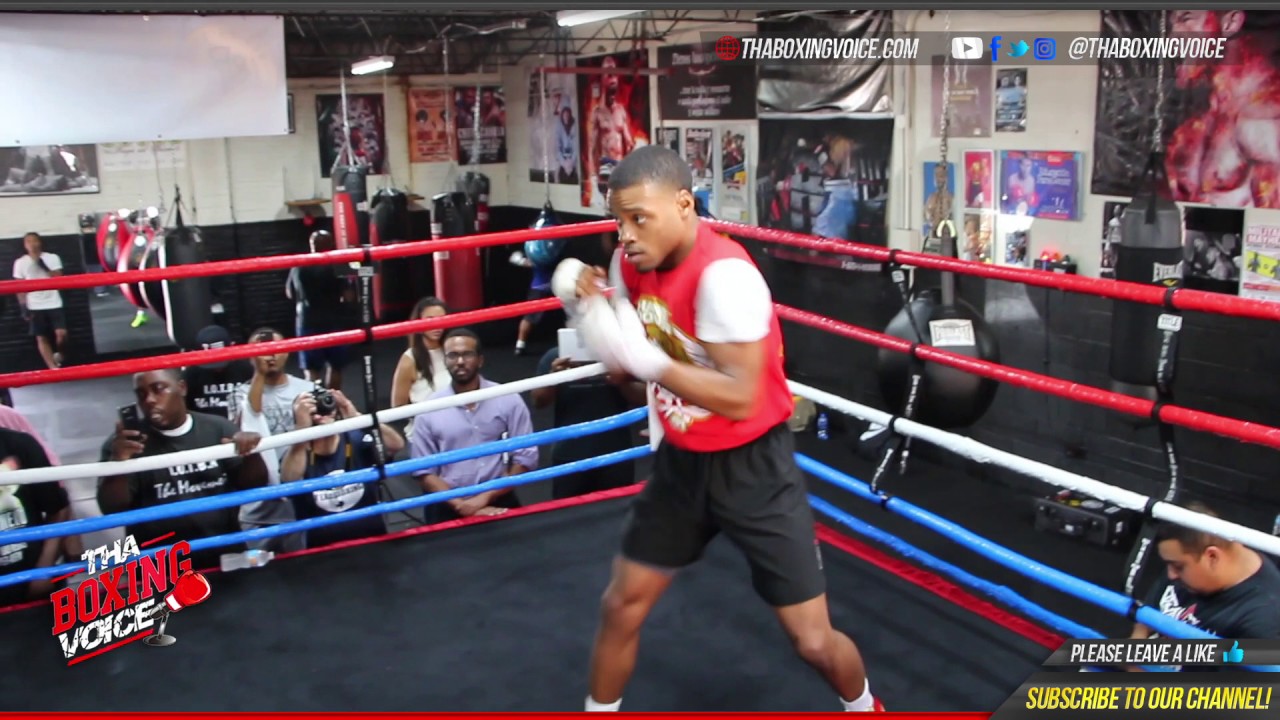 Errol Spence Jr "The Truth" even puts everything into his shadow boxing