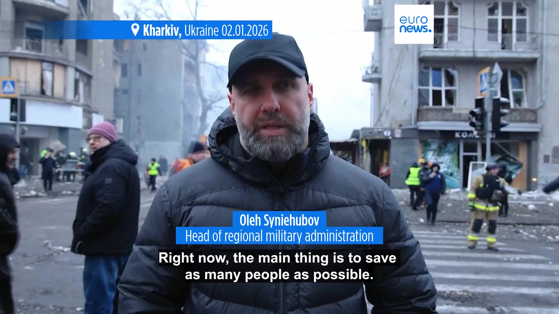 At least two people killed and scores injured in Russian strike on ...